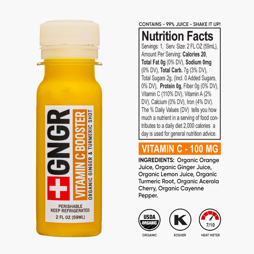 Vitamin C Booster | Wellness Shots - GNGR Labs